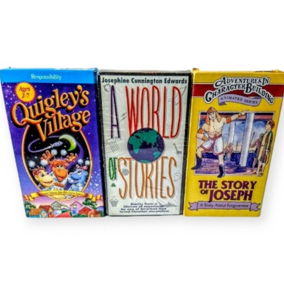 Vintage | Media | Childrens Vintage Christiancharacter Building Vhs ...